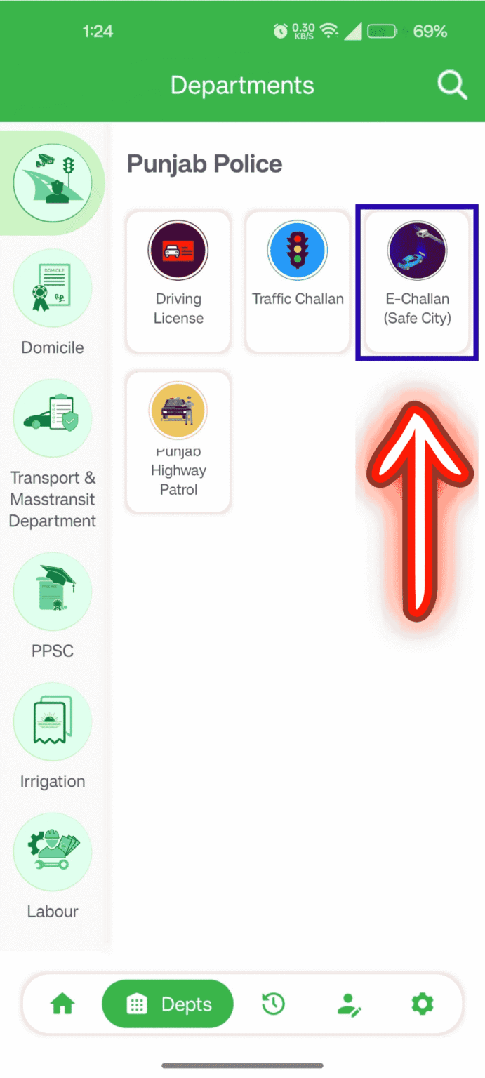 How to Pay PSCA E-Challan Online in Punjab 2025